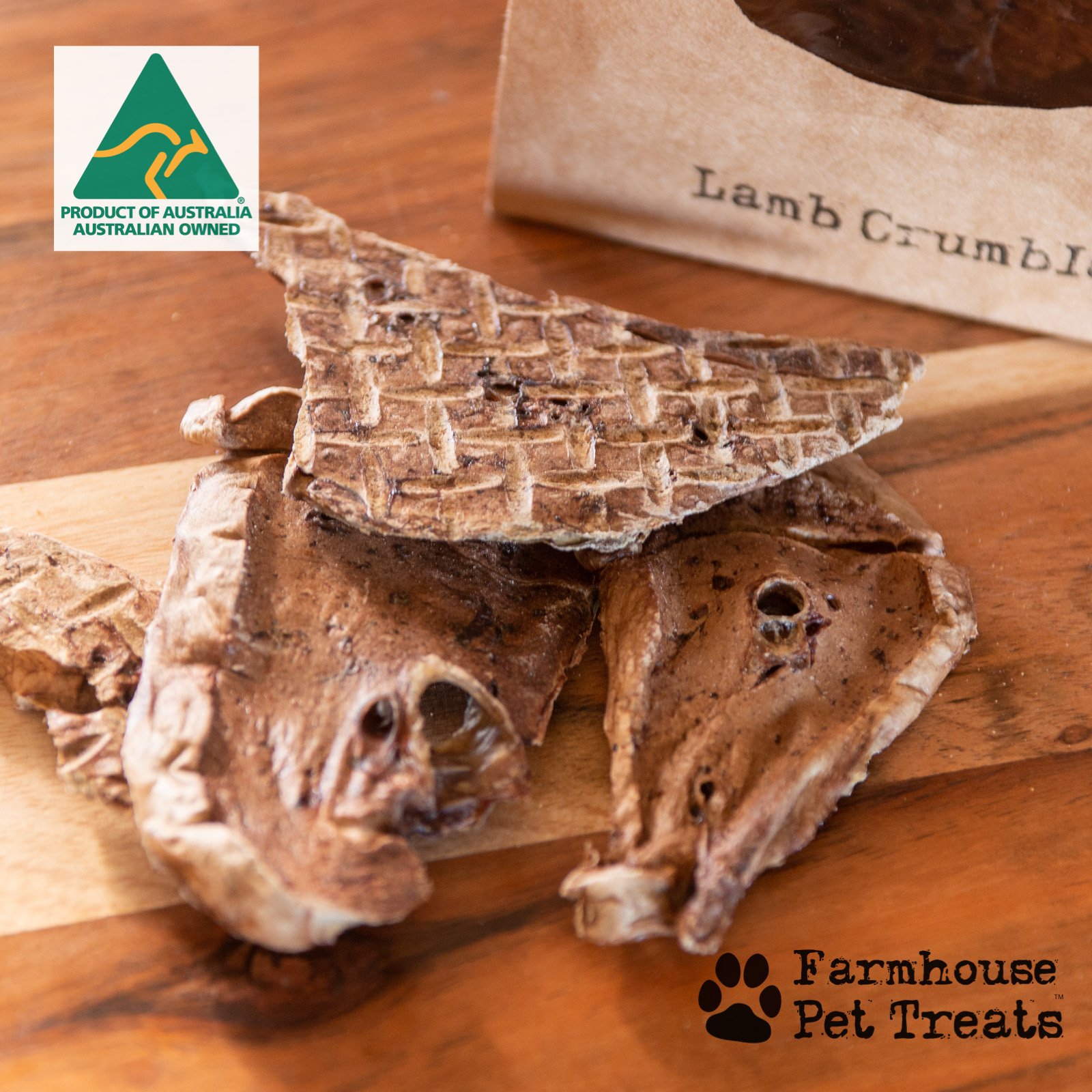 Lamb crumble BULK - Farmhouse Pet Treats | All Natural Australian Made ...