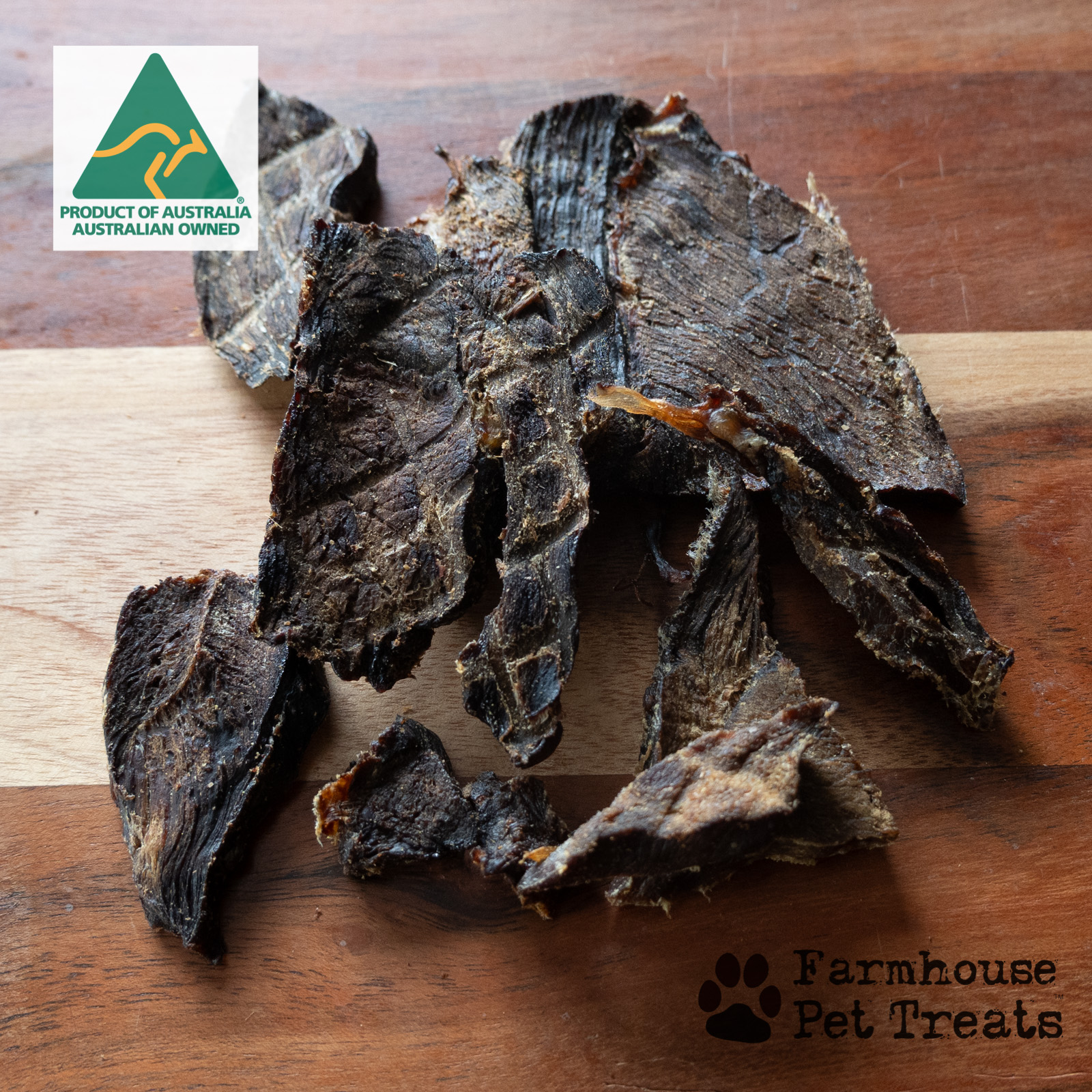 Emu jerky - Farmhouse Pet Treats | All Natural Australian Made Pet Treats